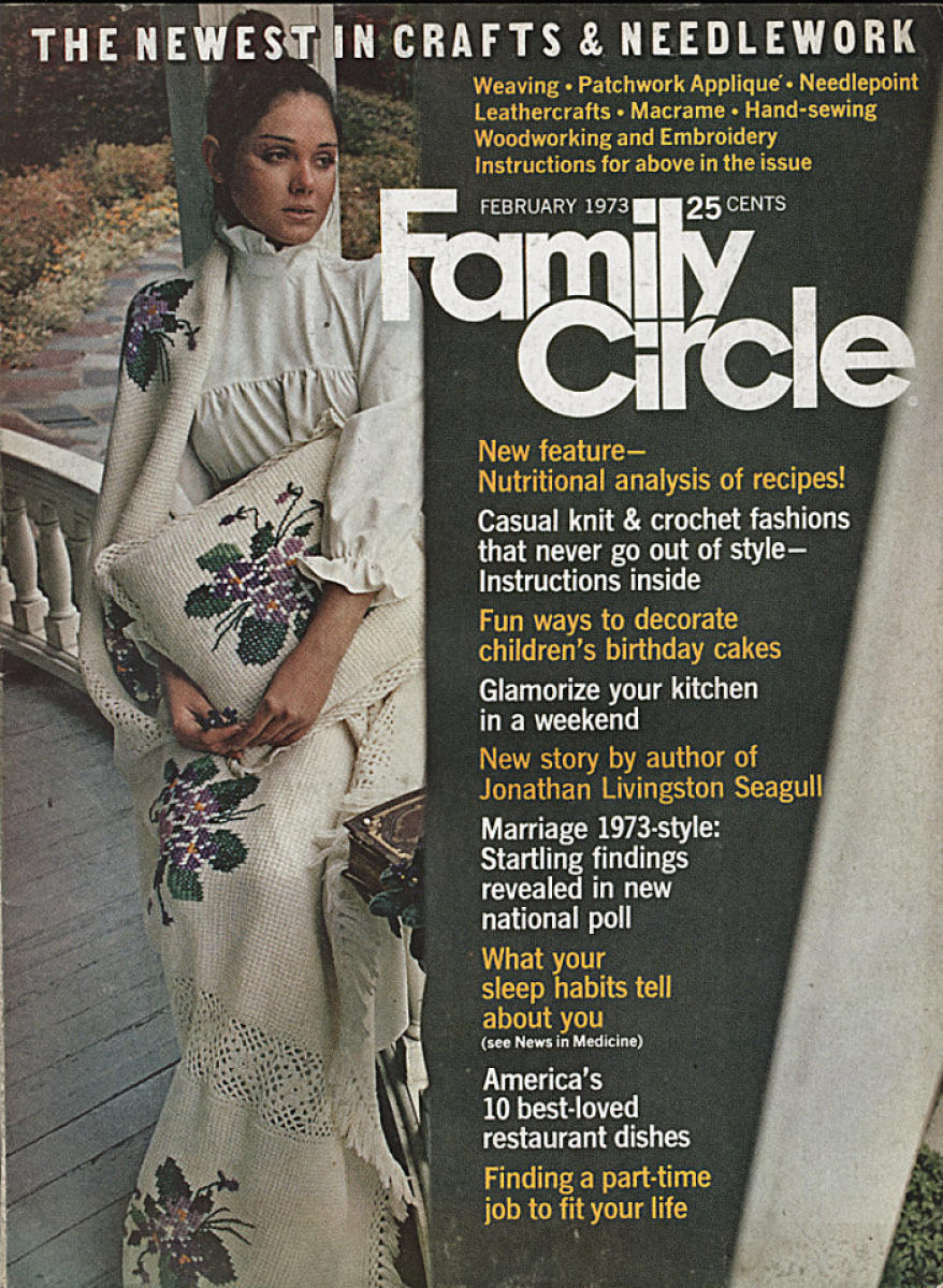 Family Circle | February 1973 at Wolfgang's