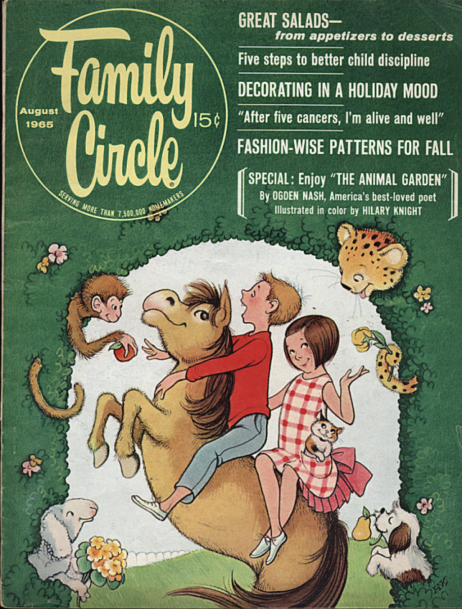 Family Circle | August 1965 at Wolfgang's