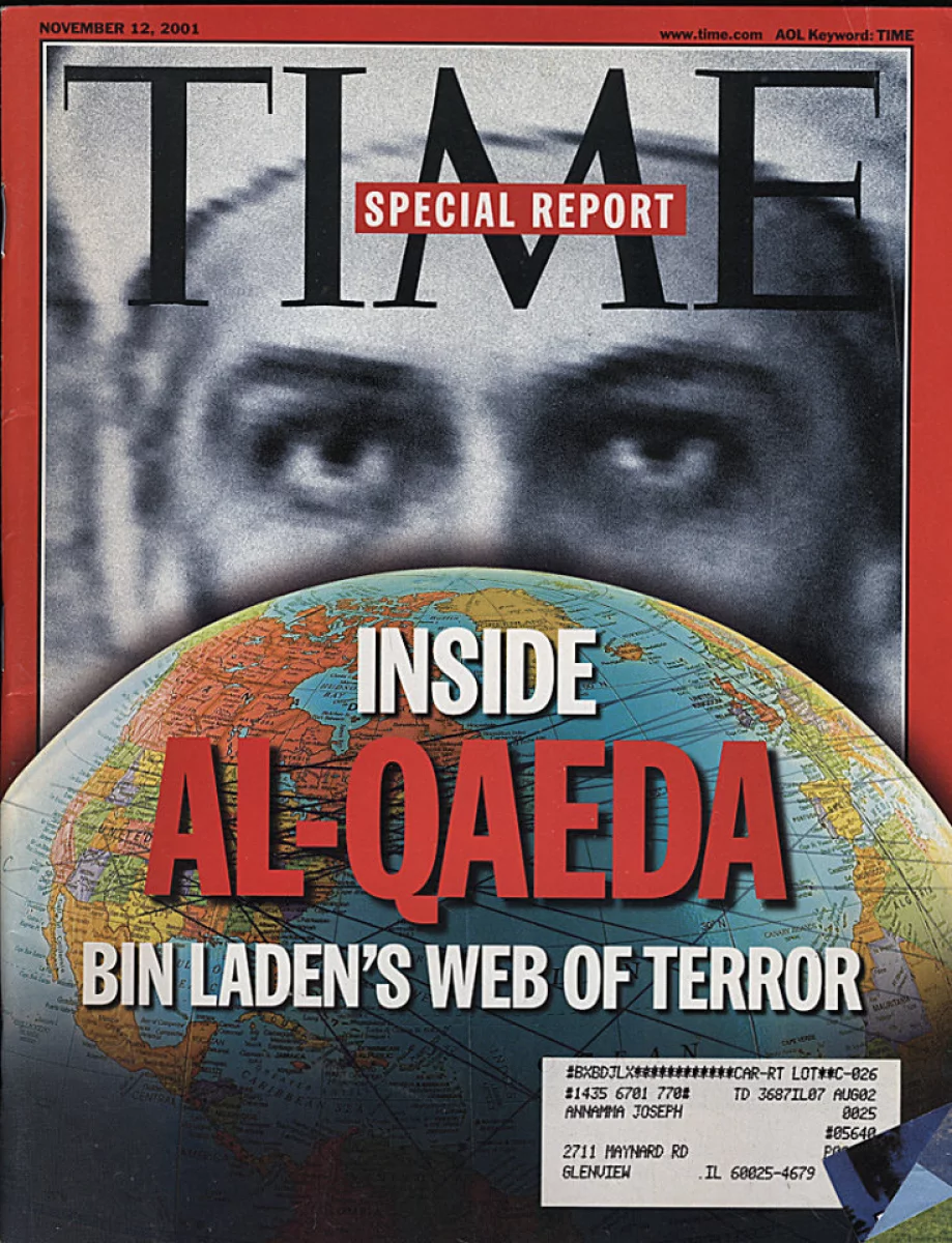 Time | November 12, 2001 at Wolfgang's