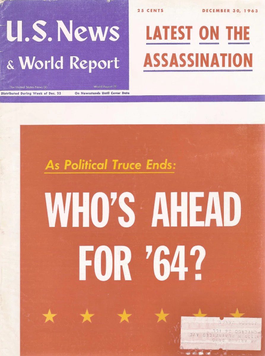U.S. News & World Report | December 30, 1963 at Wolfgang's