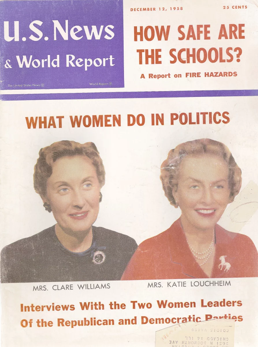 U.S. News & World Report | December 12, 1958 at Wolfgang's