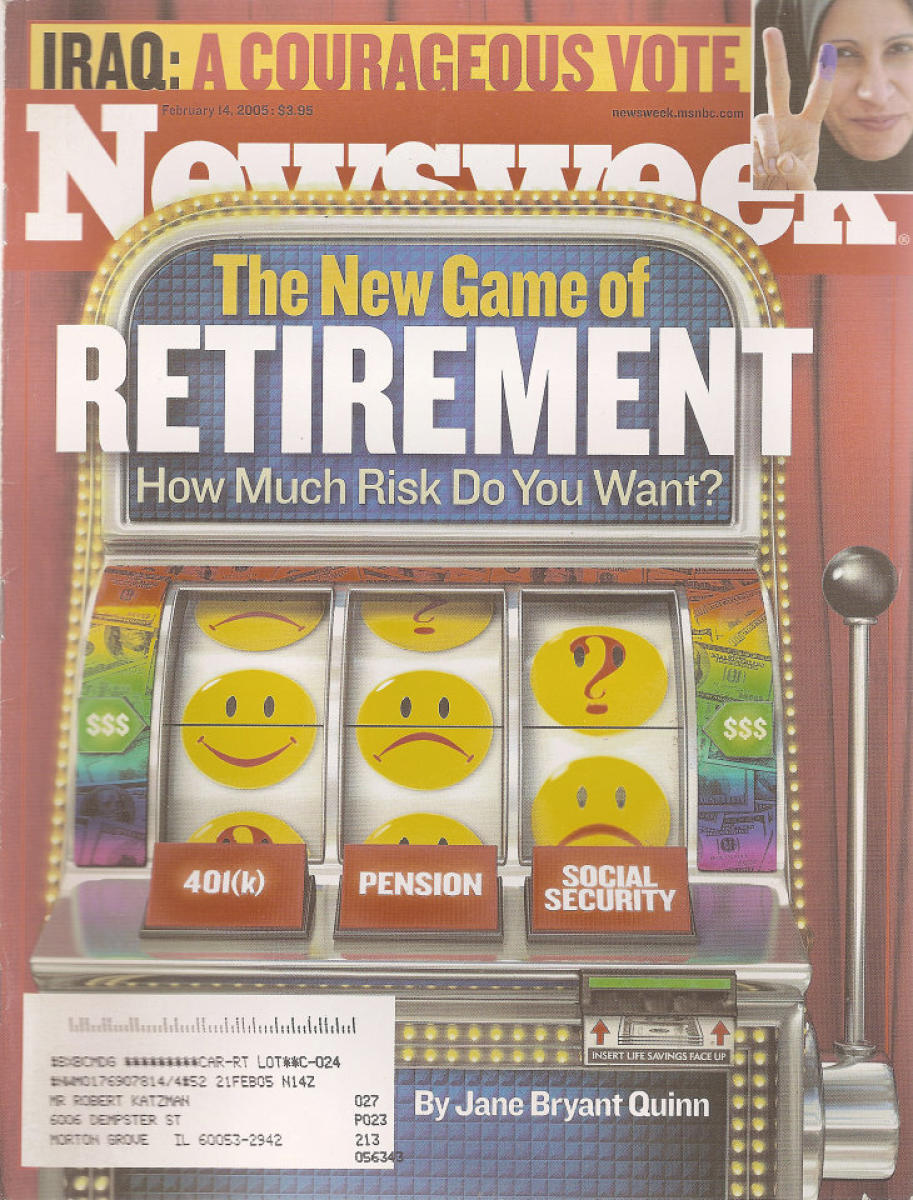 Newsweek | February 14, 2005 at Wolfgang's