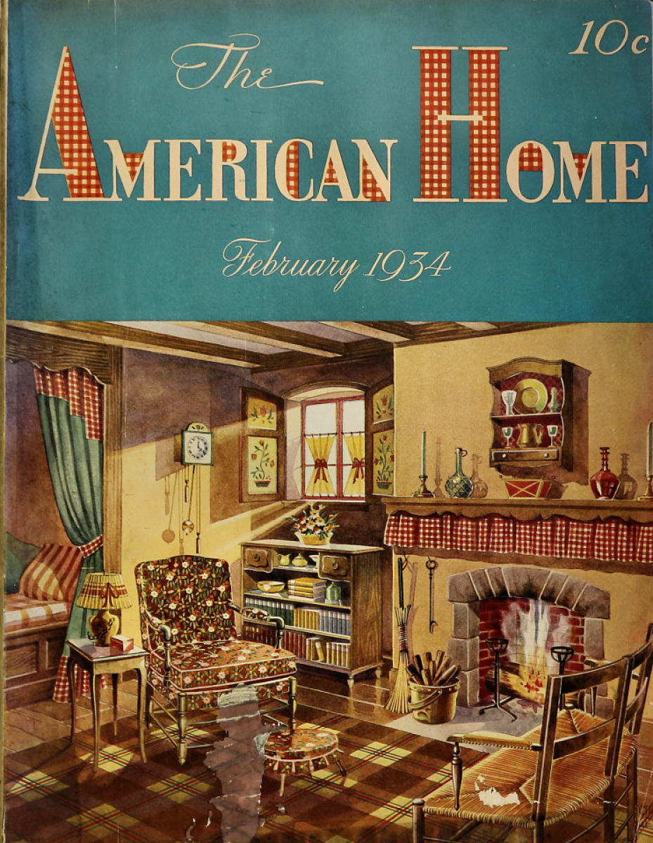 The American Home | February 1934 at Wolfgang's