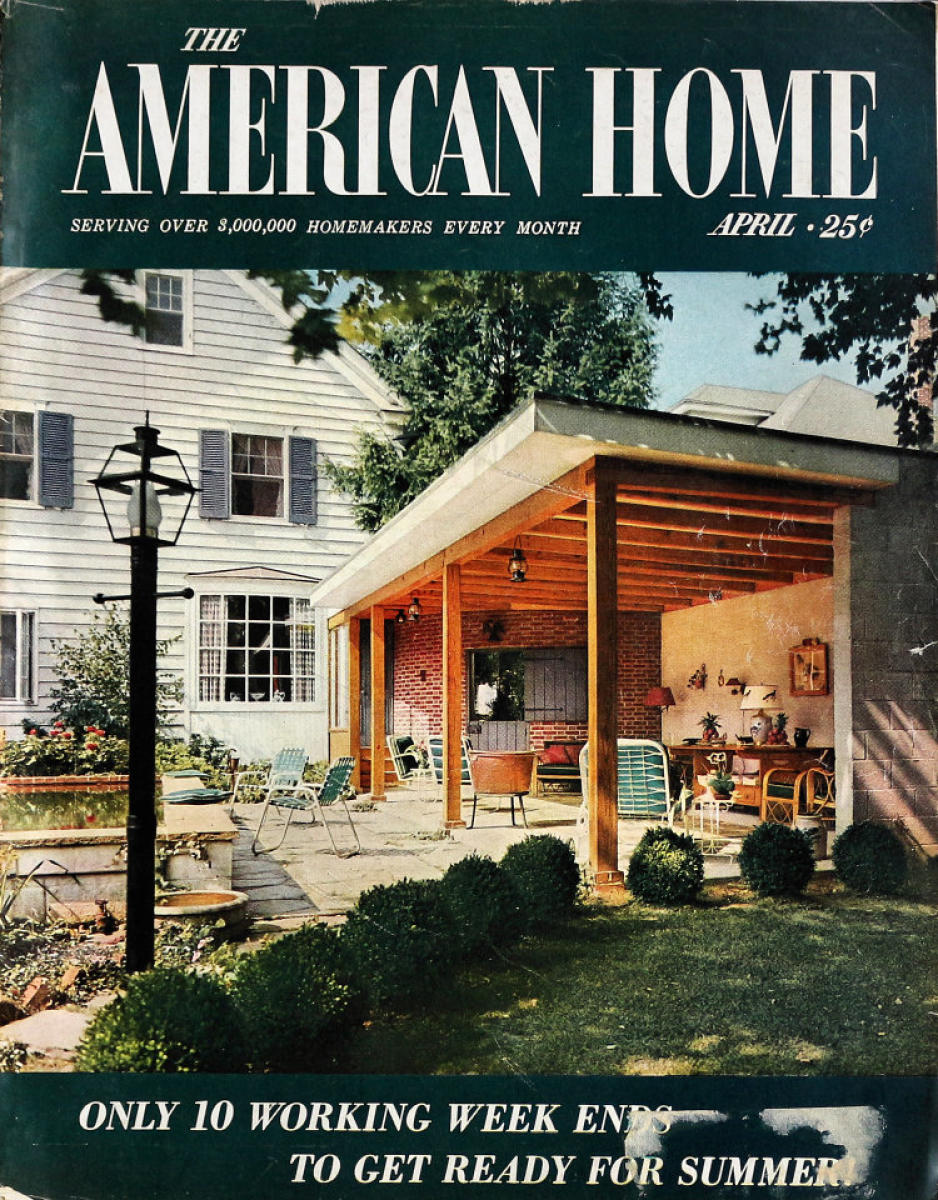 The American Home | April 1955 at Wolfgang's