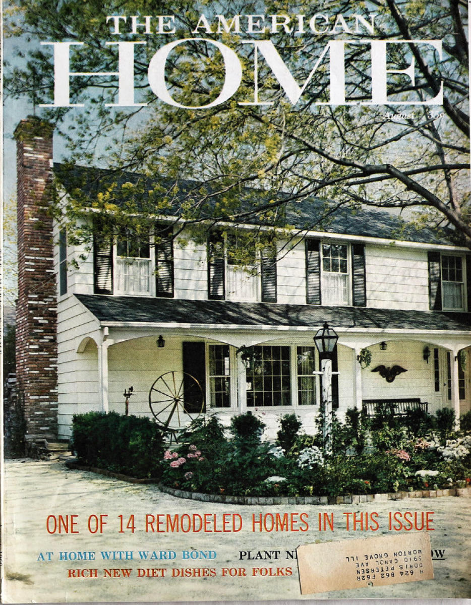 The American Home | August 1960 at Wolfgang's