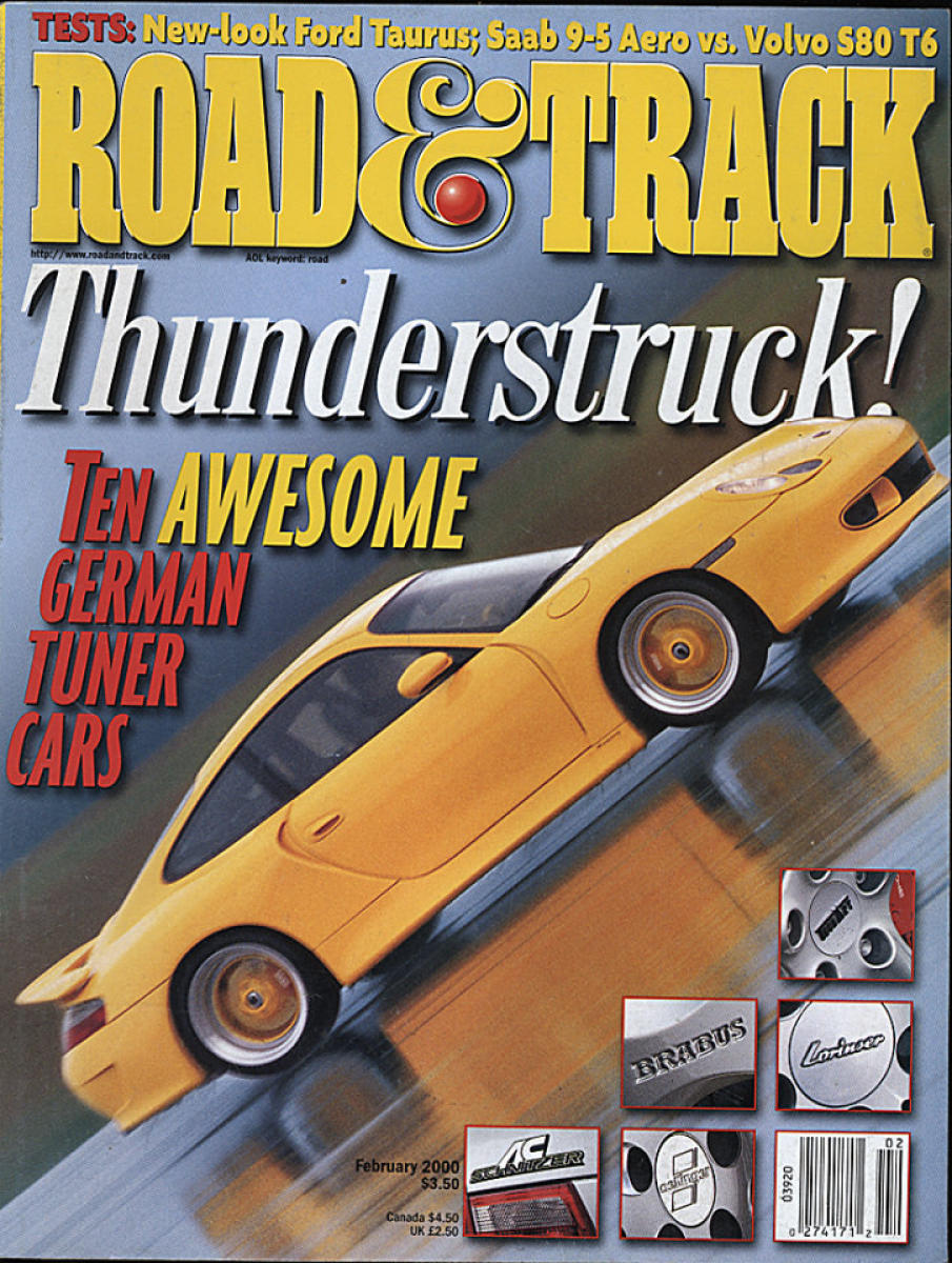 Road & Track | February 2000 at Wolfgang's