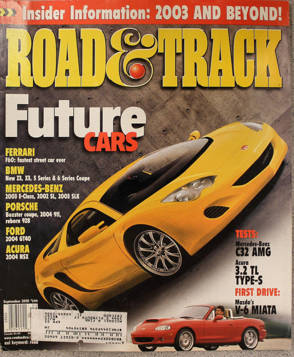 Road & Track | September 2001 at Wolfgang's