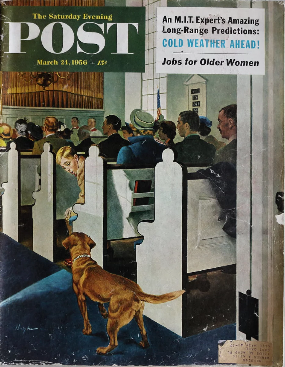 The Saturday Evening Post | March 24, 1956 at Wolfgang's
