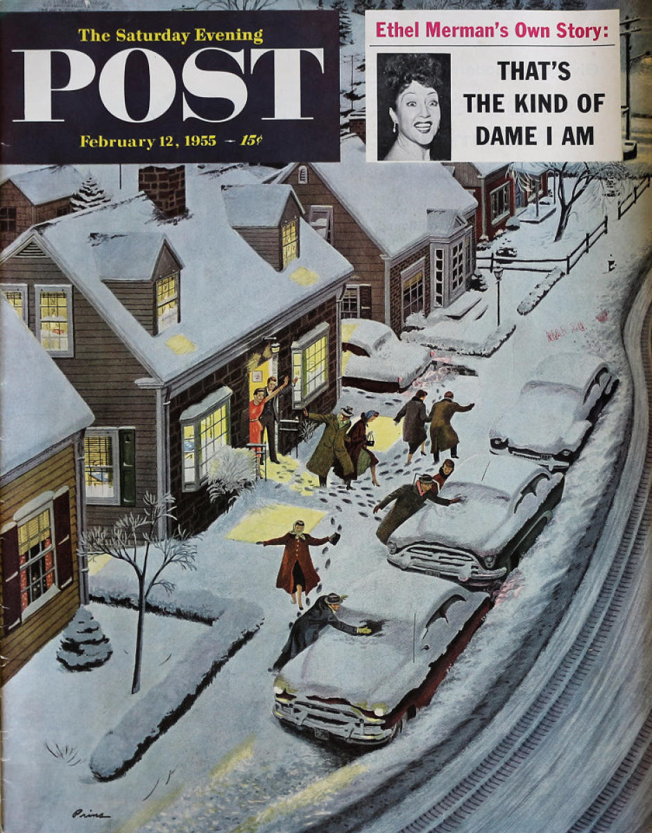 The Saturday Evening Post | February 12, 1955 at Wolfgang's