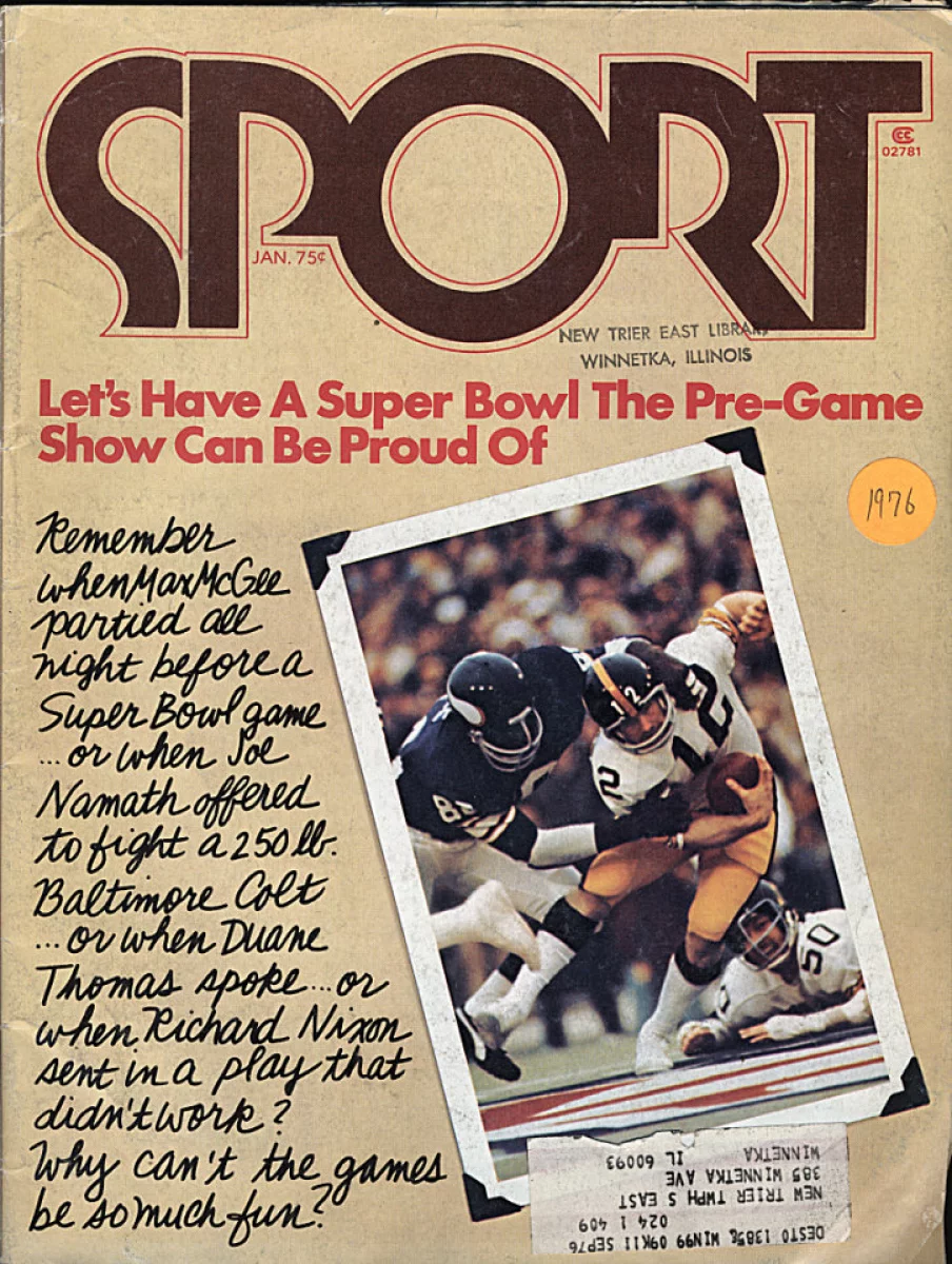 Sport | January 1976 at Wolfgang's