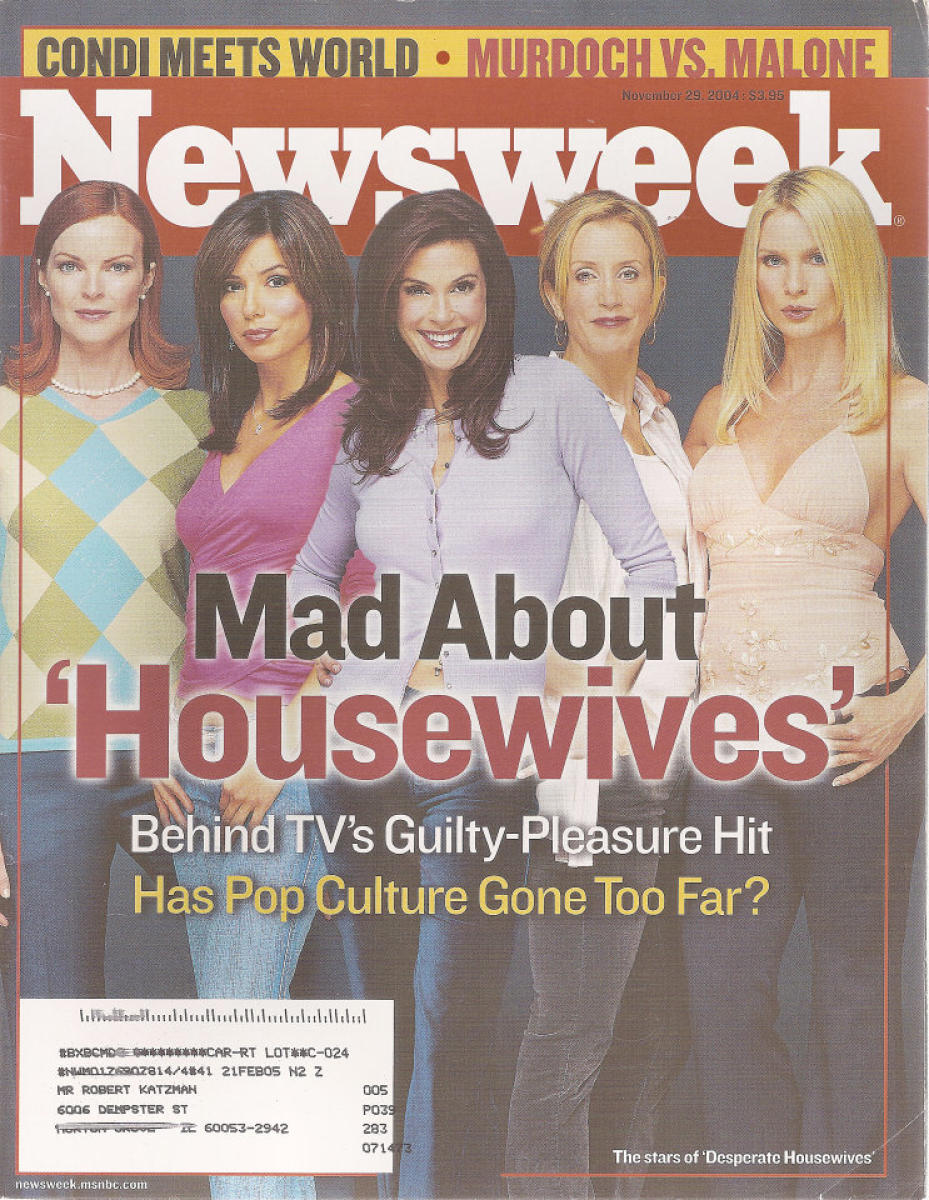 Newsweek | November 29, 2004 at Wolfgang's