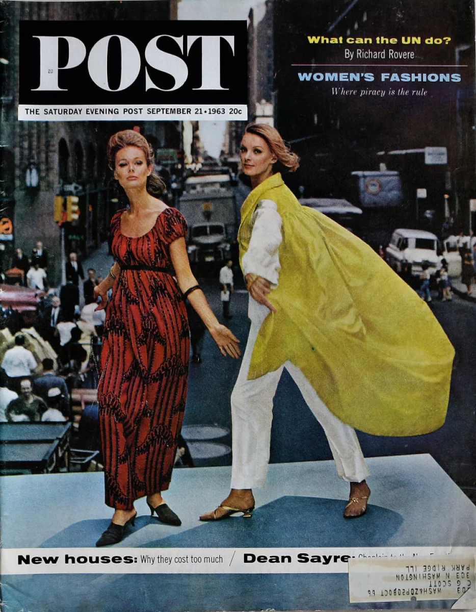 The Saturday Evening Post | September 21, 1963 at Wolfgang's