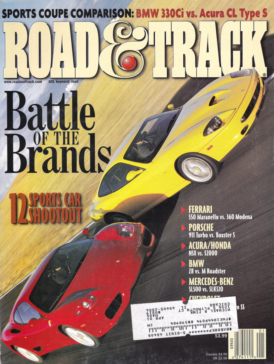Road & Track | January 2001 at Wolfgang's
