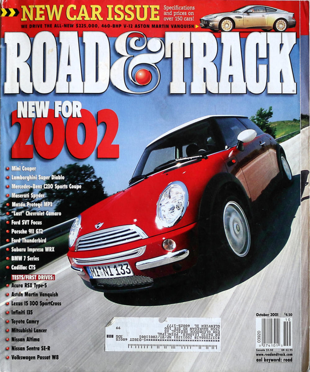 Road & Track | October 2001 at Wolfgang's