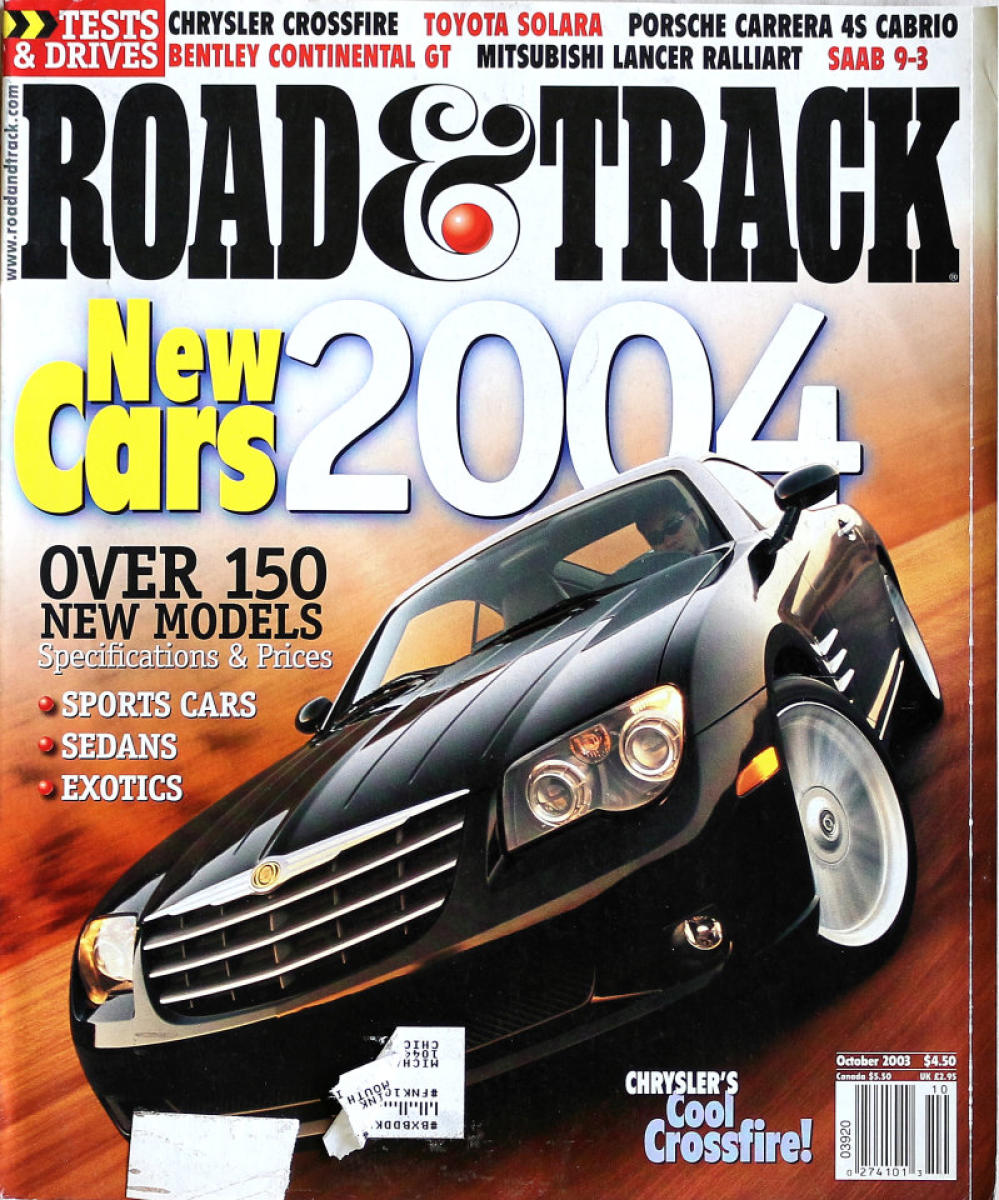 Road & Track | October 2003 at Wolfgang's