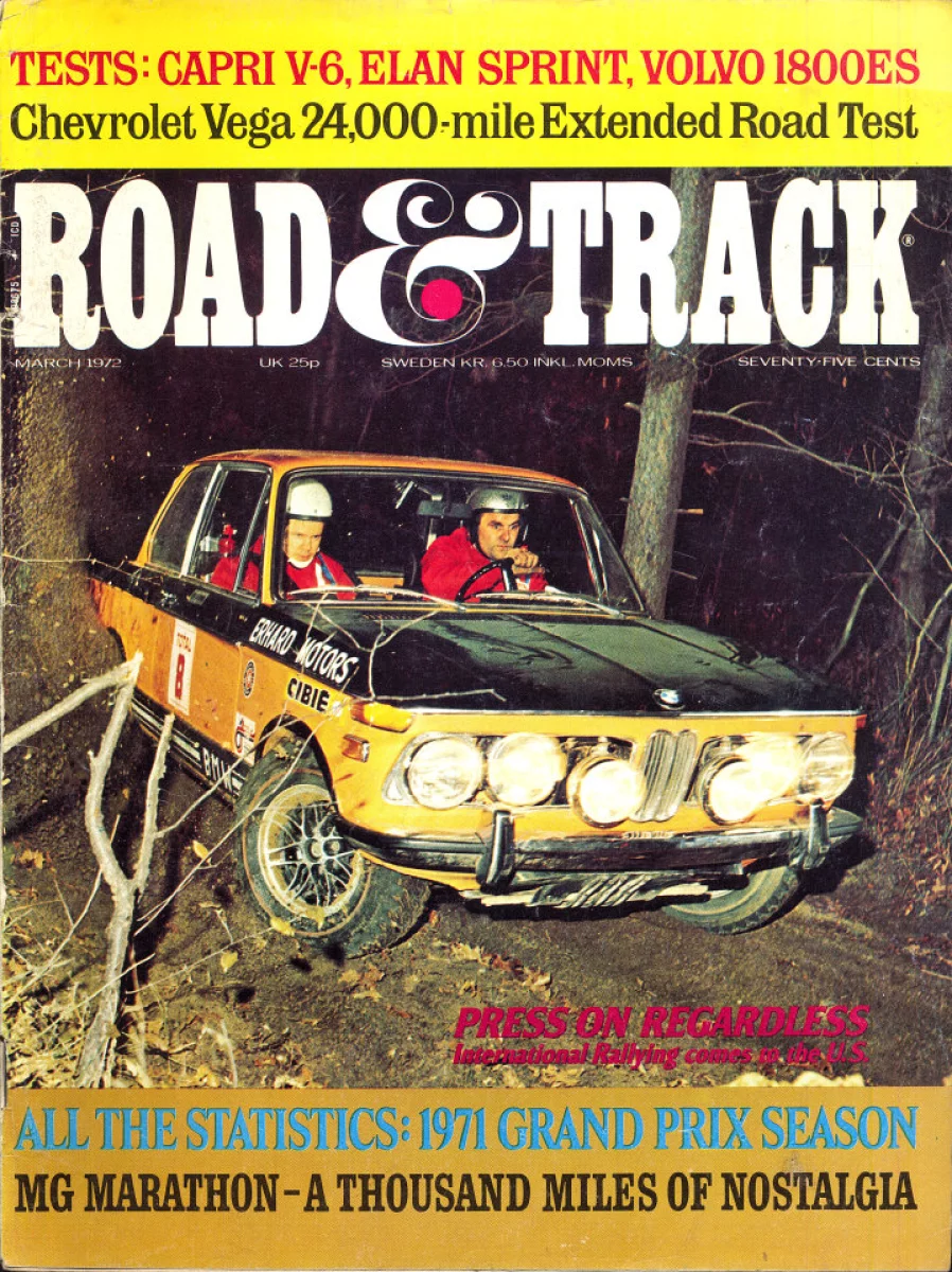Road & Track | March 1972 at Wolfgang's