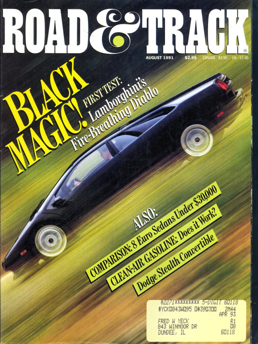 Road & Track | August 1991 at Wolfgang's