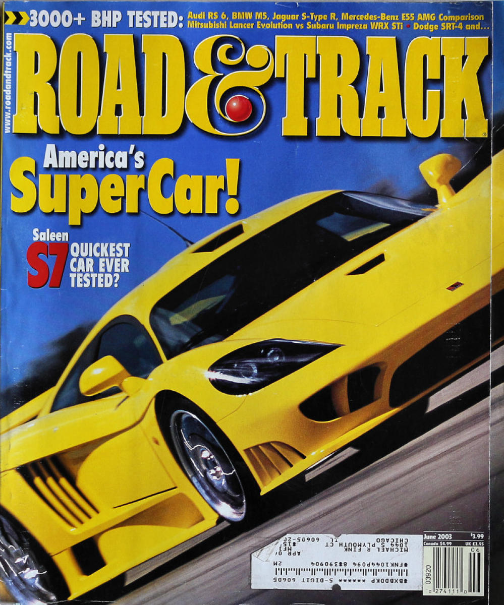 Road & Track | June 2003 at Wolfgang's