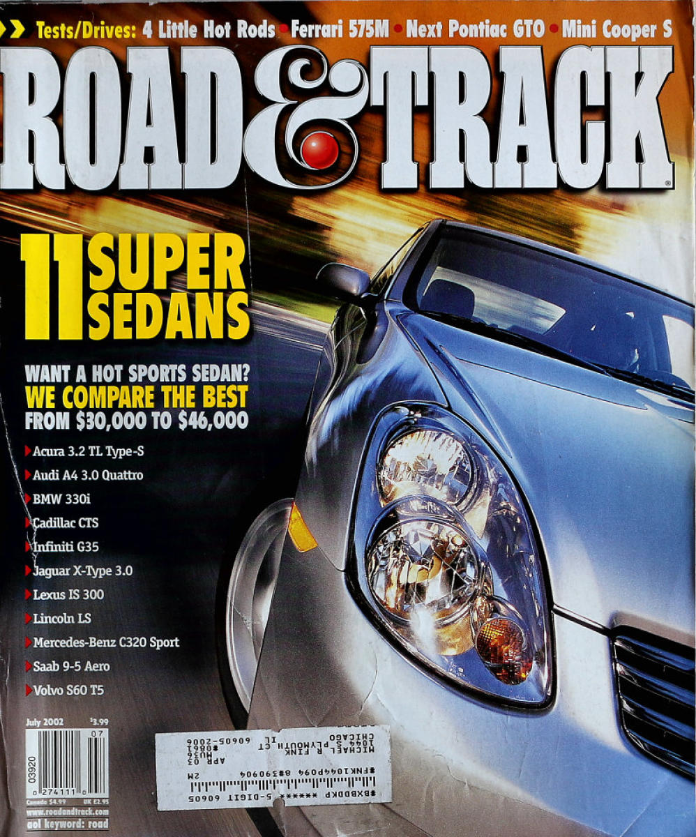 Road & Track | July 2002 at Wolfgang's