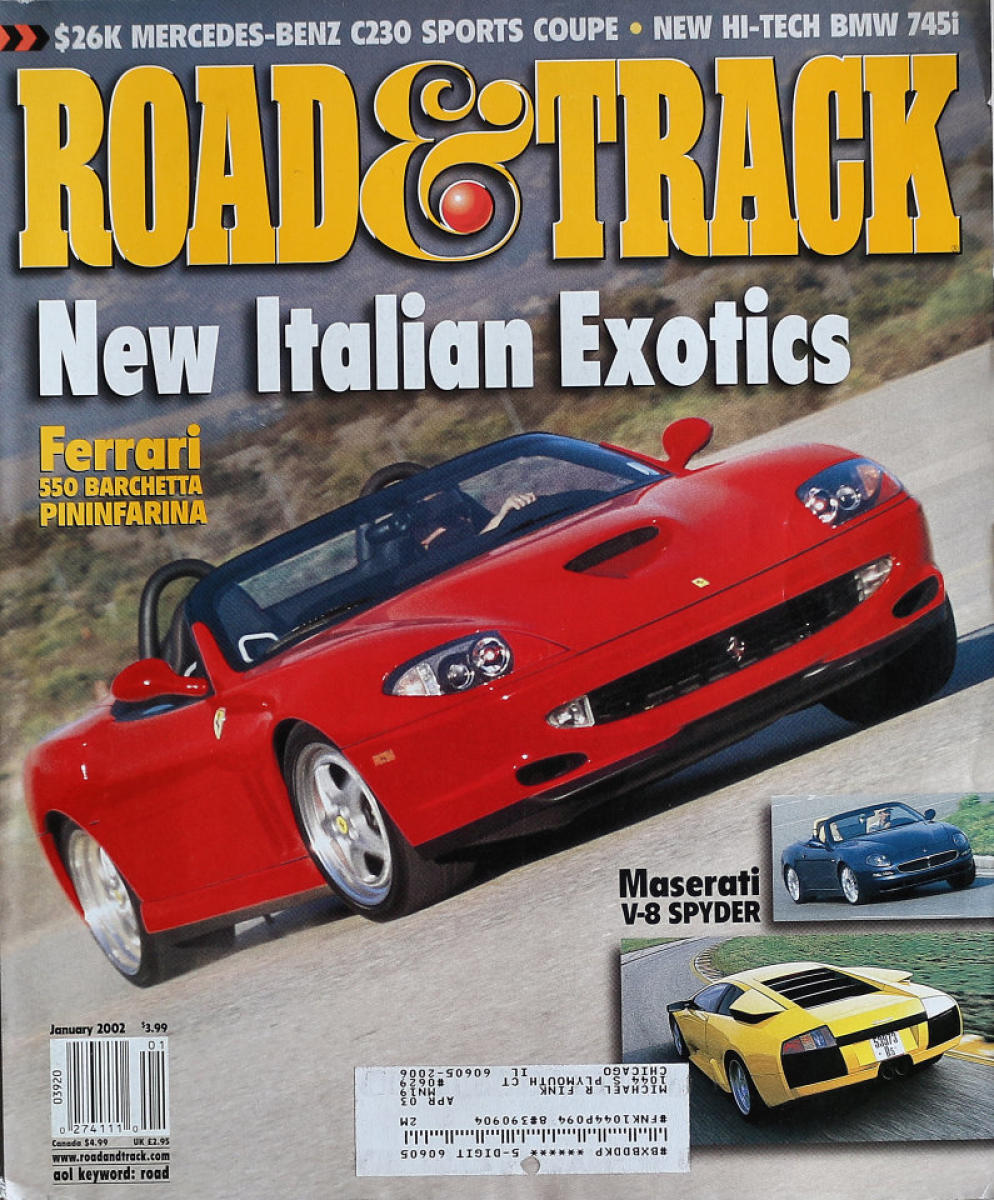 Road & Track | January 2002 at Wolfgang's