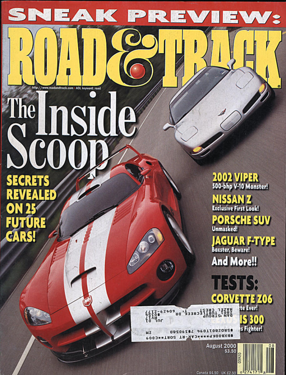 Road & Track | August 2000 at Wolfgang's