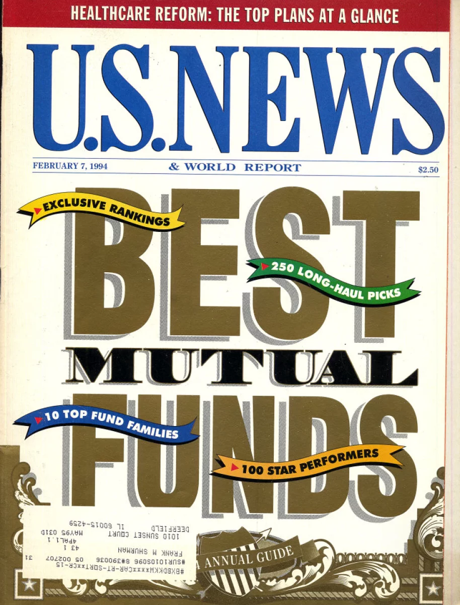 U.S. News & World Report | February 7, 1994 at Wolfgang's