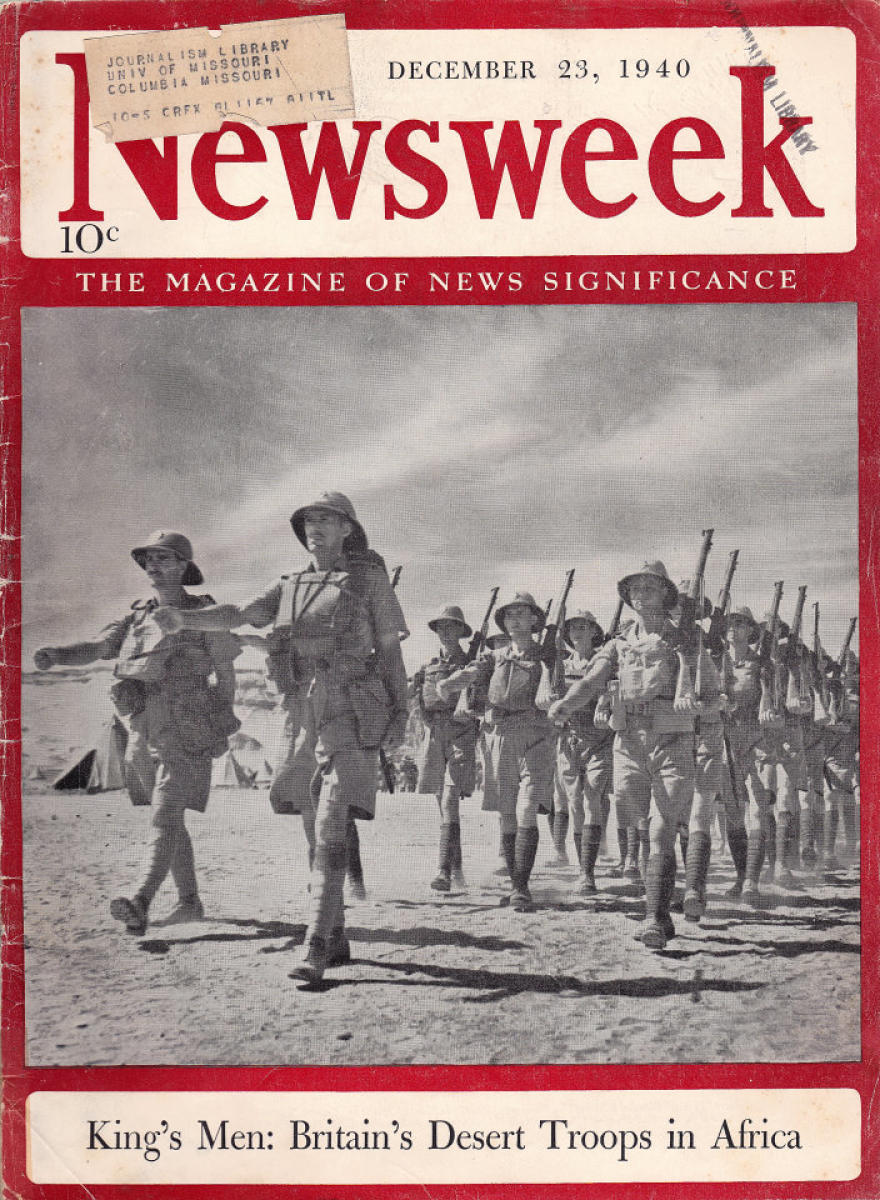 Newsweek | December 23, 1940 at Wolfgang's