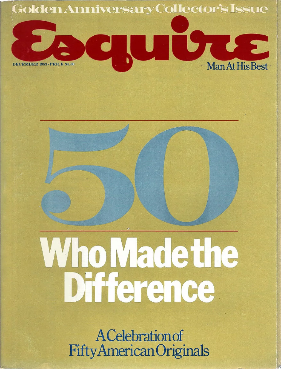 Esquire | December 1983 at Wolfgang's