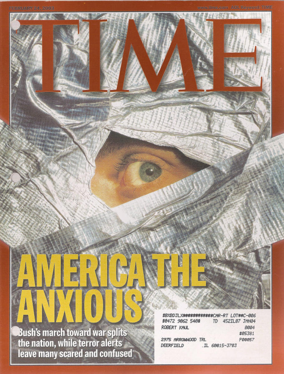 Time | February 24, 2003 at Wolfgang's