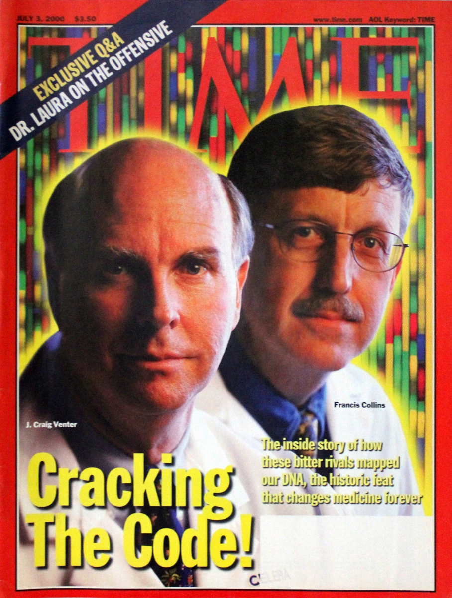 Mapping the Human Genome Vintage Magazines at Wolfgang's