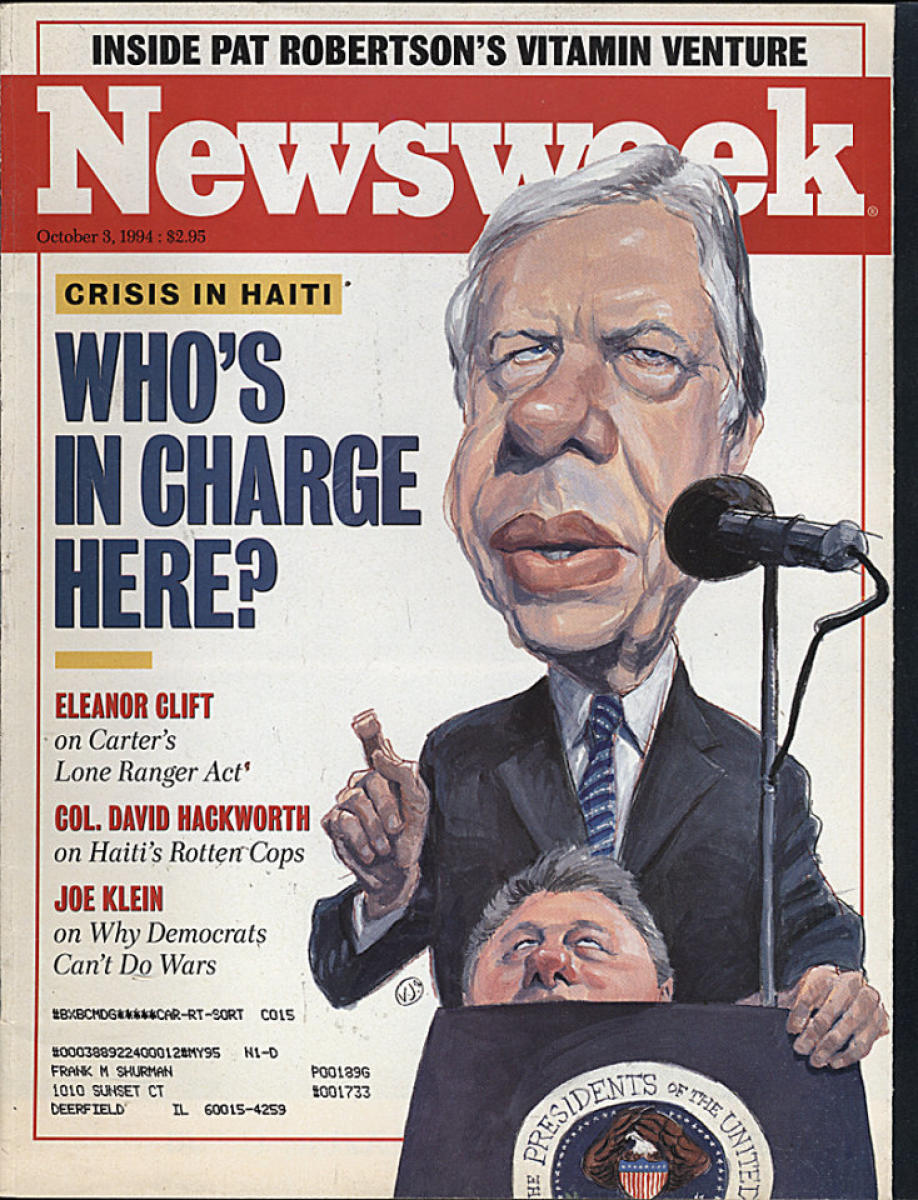 Newsweek | October 3, 1994 at Wolfgang's