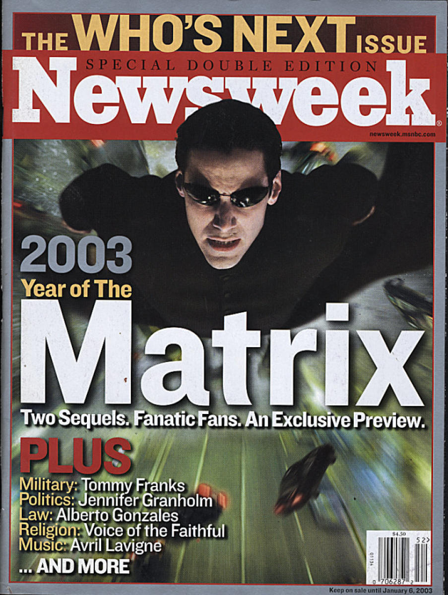 Newsweek | December 30, 2002 at Wolfgang's