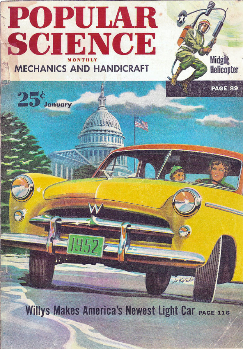 Popular Science | January 1952 at Wolfgang's