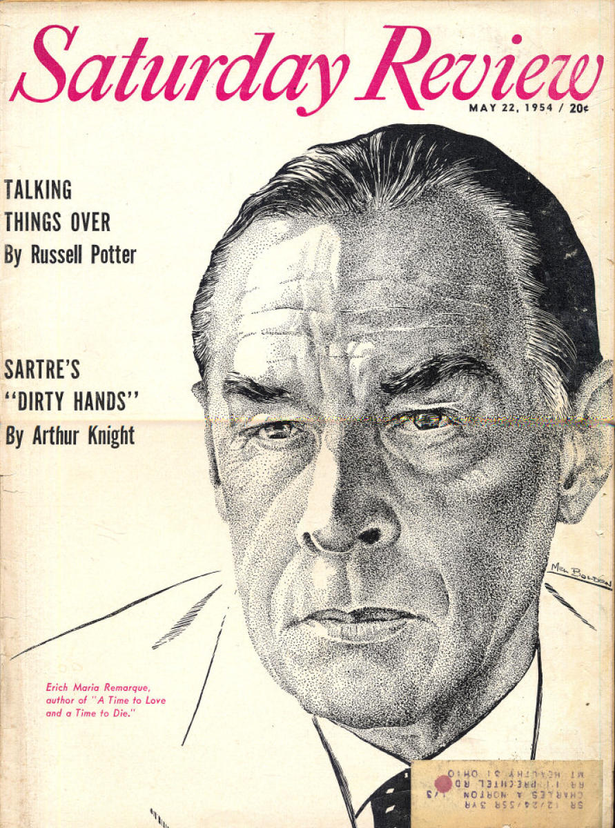 The Saturday Review | May 22, 1954 at Wolfgang's