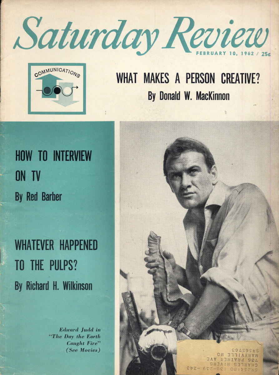 The Saturday Review | February 10, 1962 at Wolfgang's