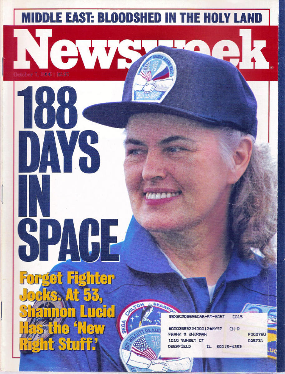 Newsweek | October 7, 1996 at Wolfgang's