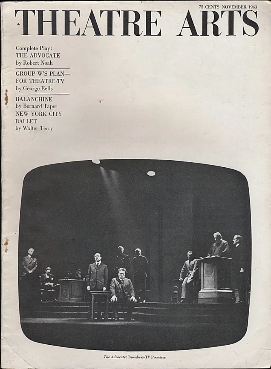 Theatre Arts | November 1963 at Wolfgang's