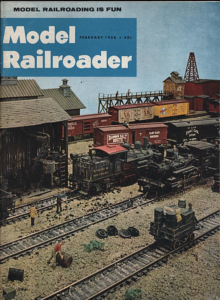 Model Railroader | February 1968 at Wolfgang's