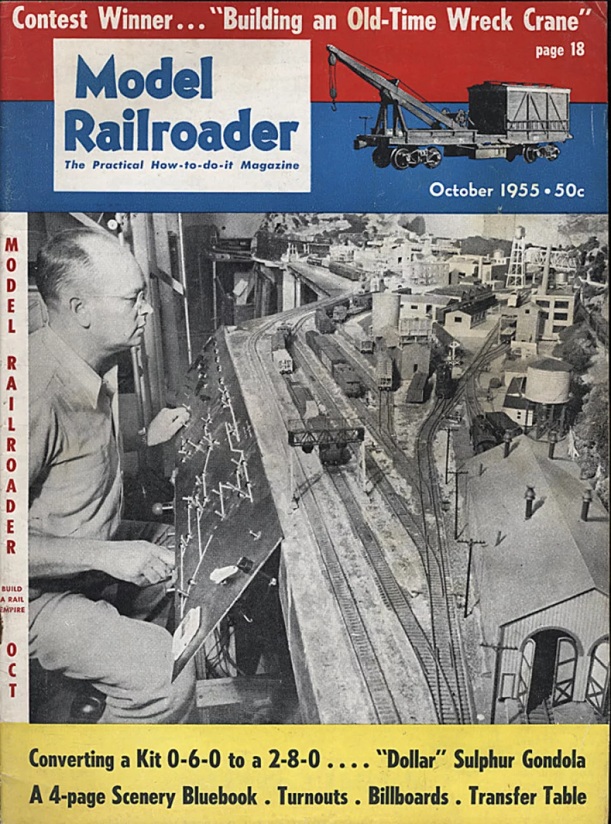 Model Railroader | October 1955 at Wolfgang's