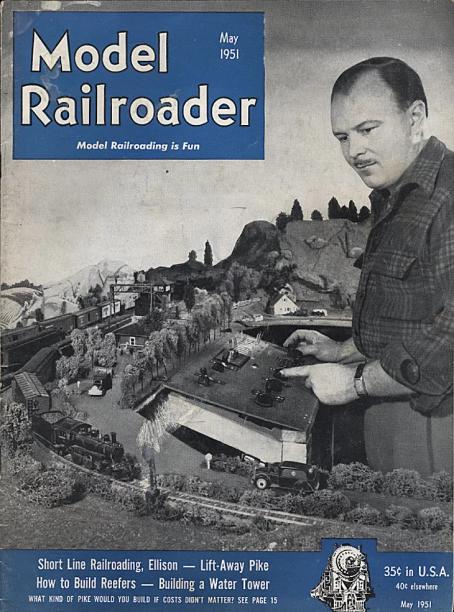 Model Railroader | May 1951 at Wolfgang's
