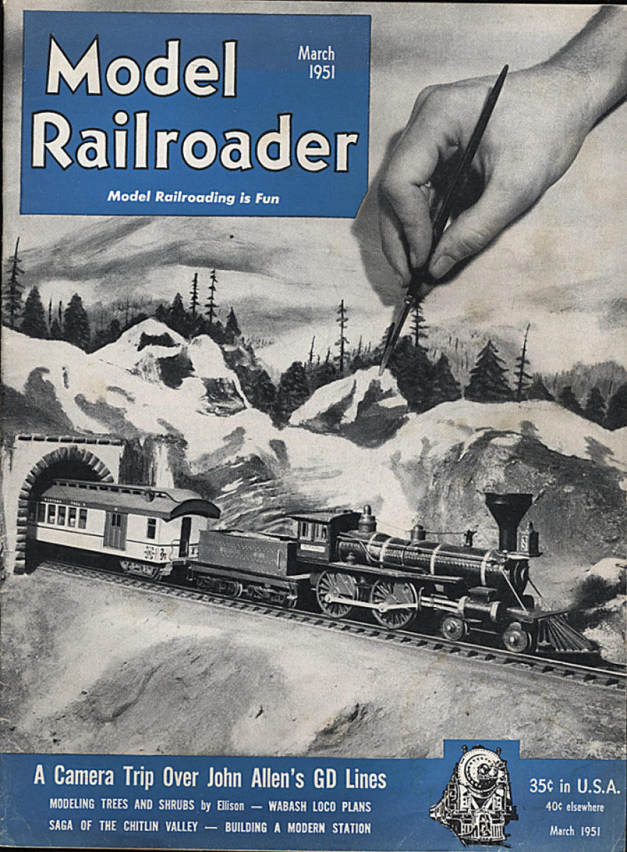 Model Railroader | March 1951 at Wolfgang's