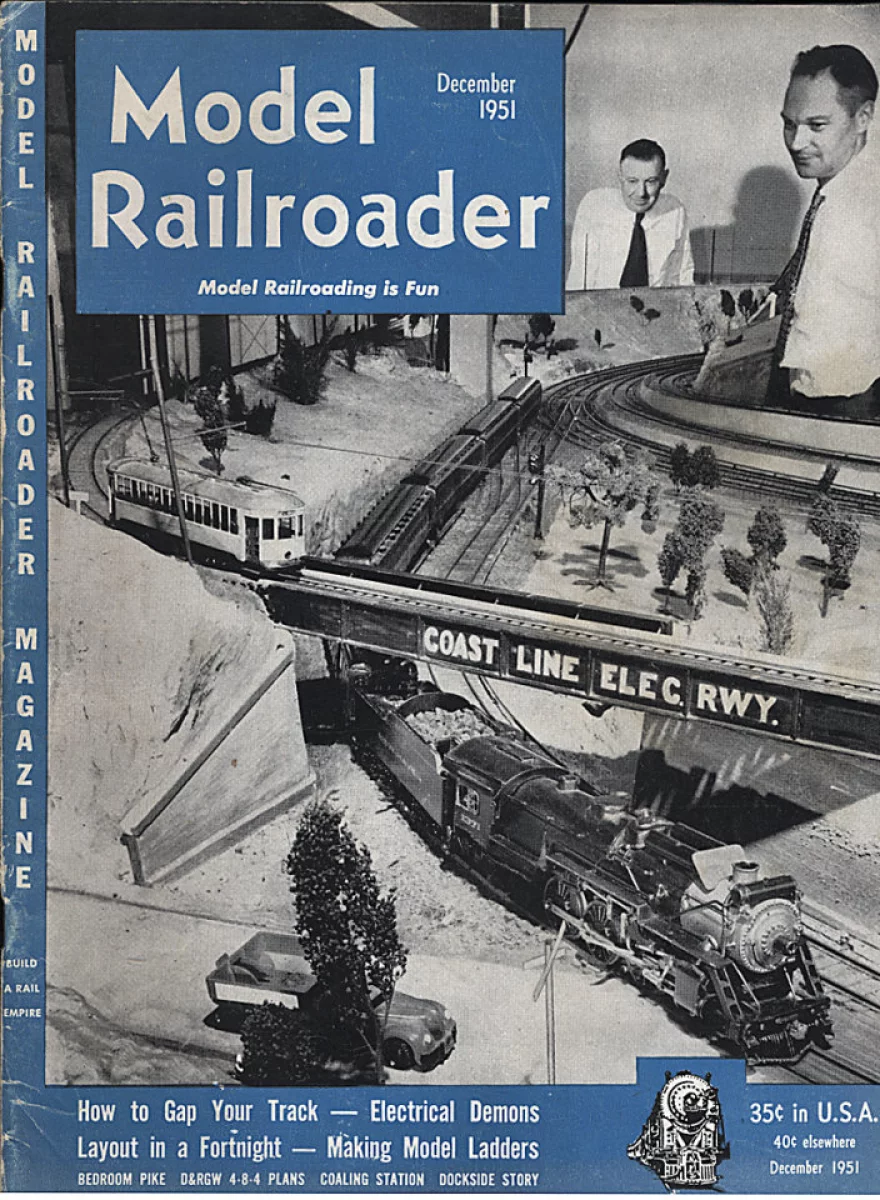 Model Railroader | December 1951 at Wolfgang's