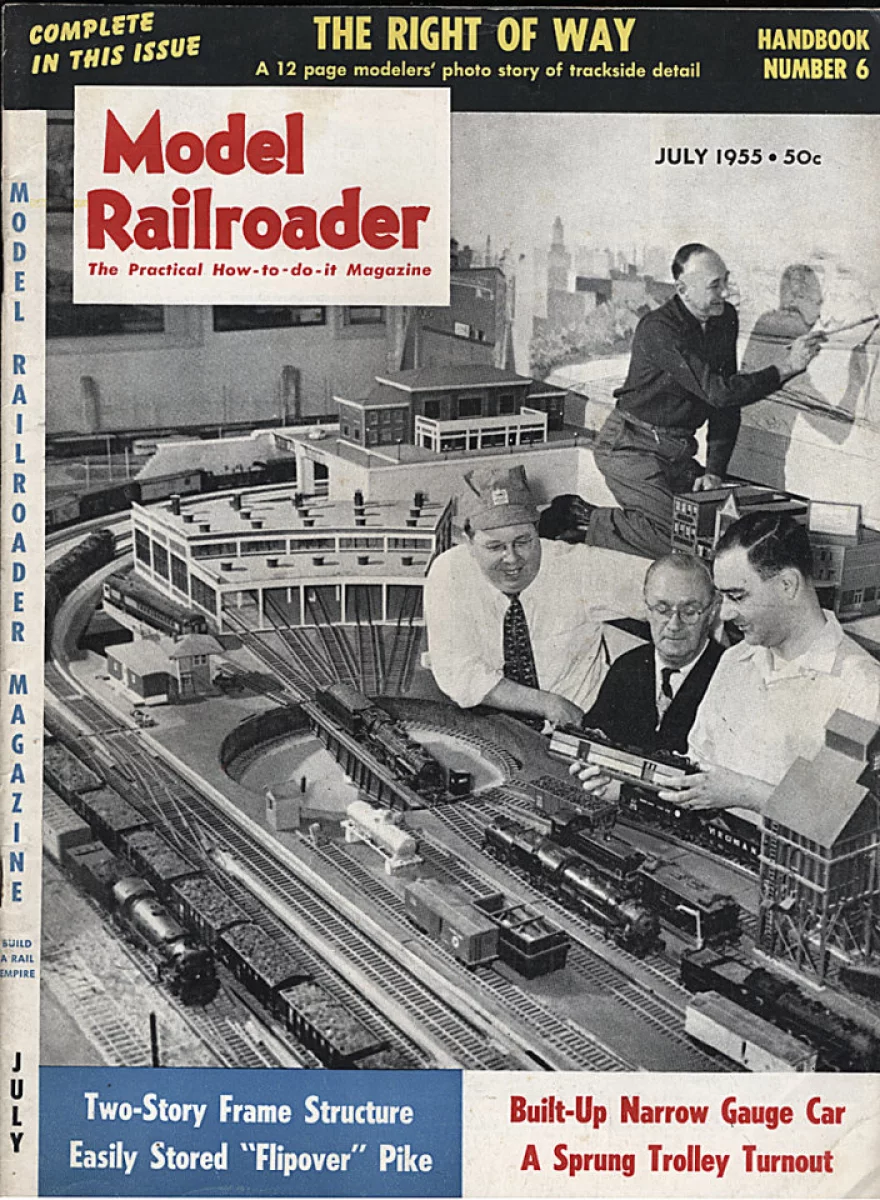 Model Railroader | July 1955 at Wolfgang's