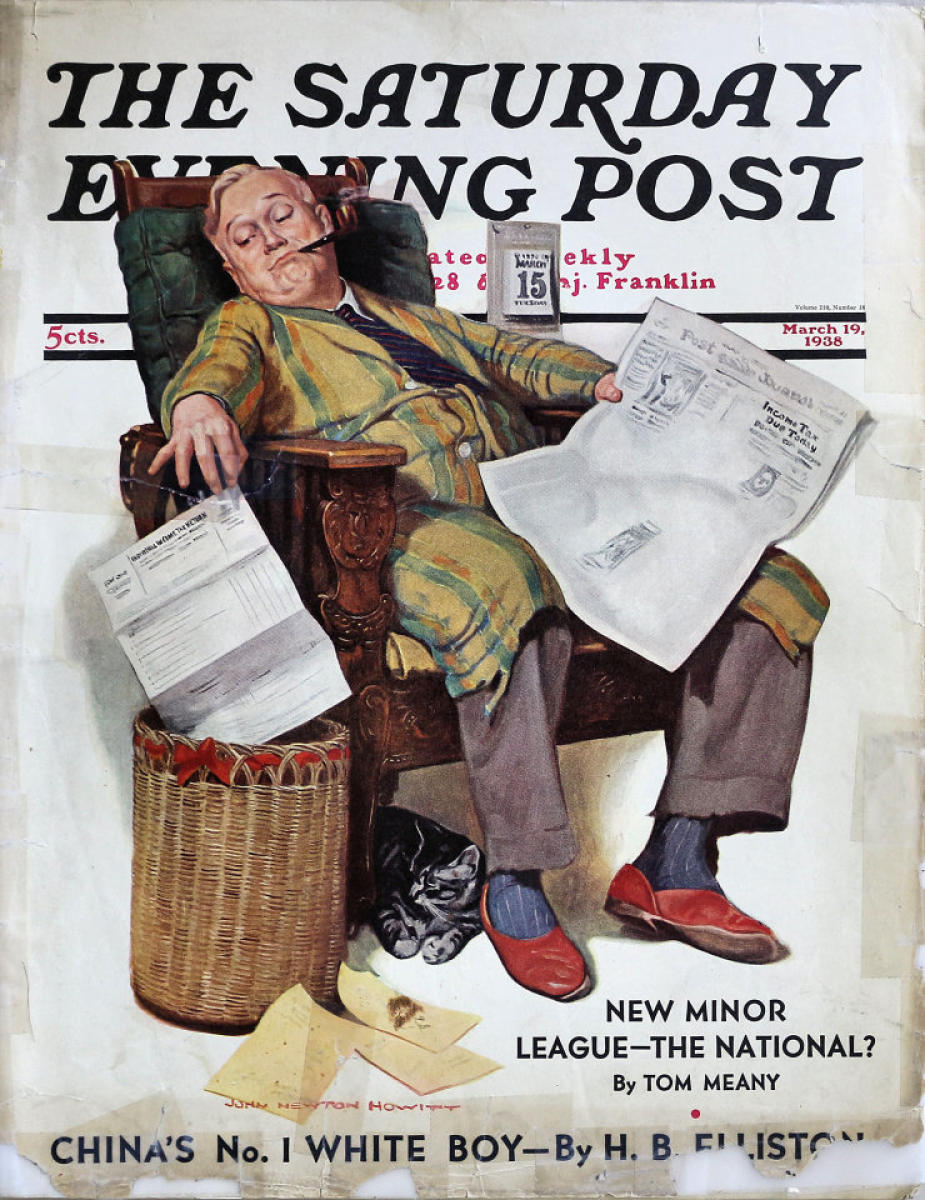 The Saturday Evening Post | March 19, 1938 at Wolfgang's