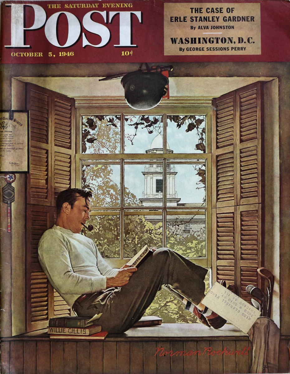 The Saturday Evening Post | October 5, 1946 at Wolfgang's