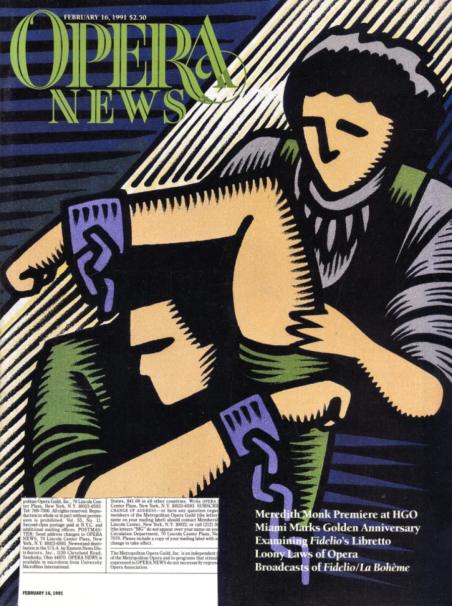 Opera News | February 16, 1991 at Wolfgang's