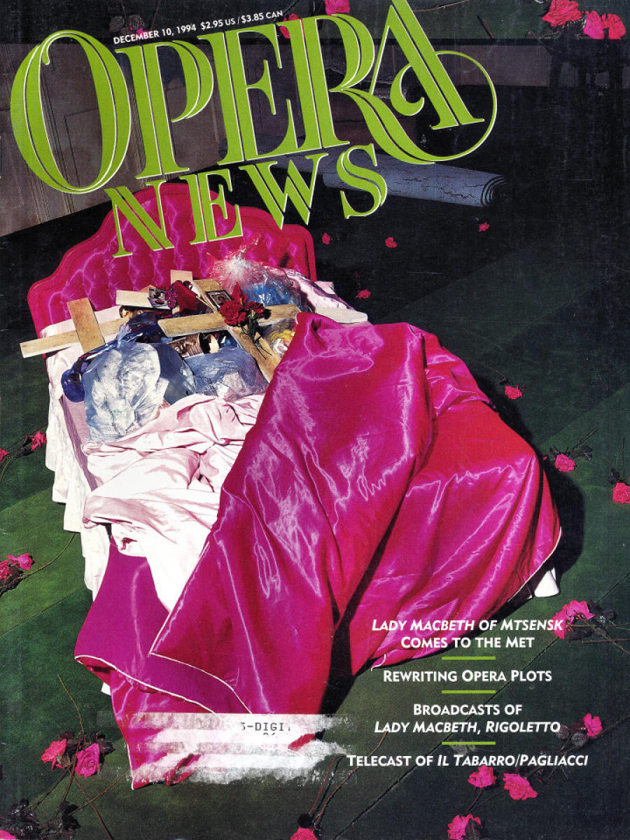 Opera News | December 10, 1994 at Wolfgang's