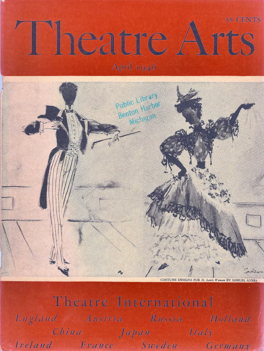 Theatre Arts | April 1946 at Wolfgang's