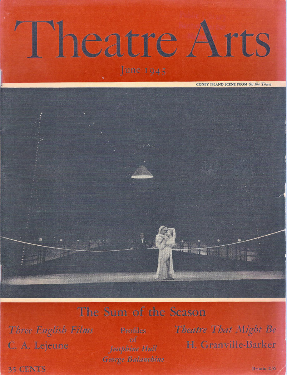 Theatre Arts | June 1945 at Wolfgang's