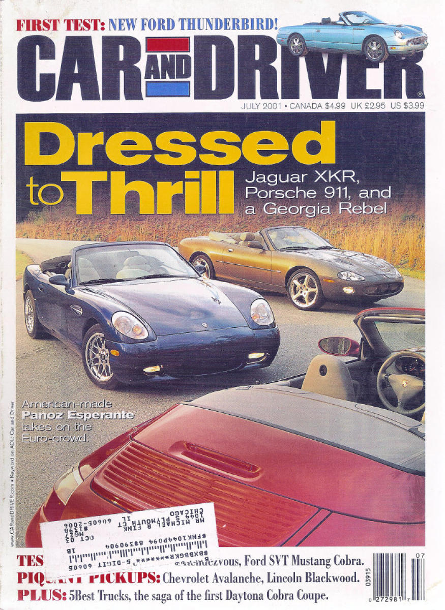 Car and Driver | July 2001 at Wolfgang's